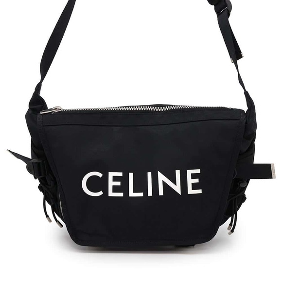 Celine | Bags | Celine Trekking Messenger Shoulder Bag Black | Poshmark